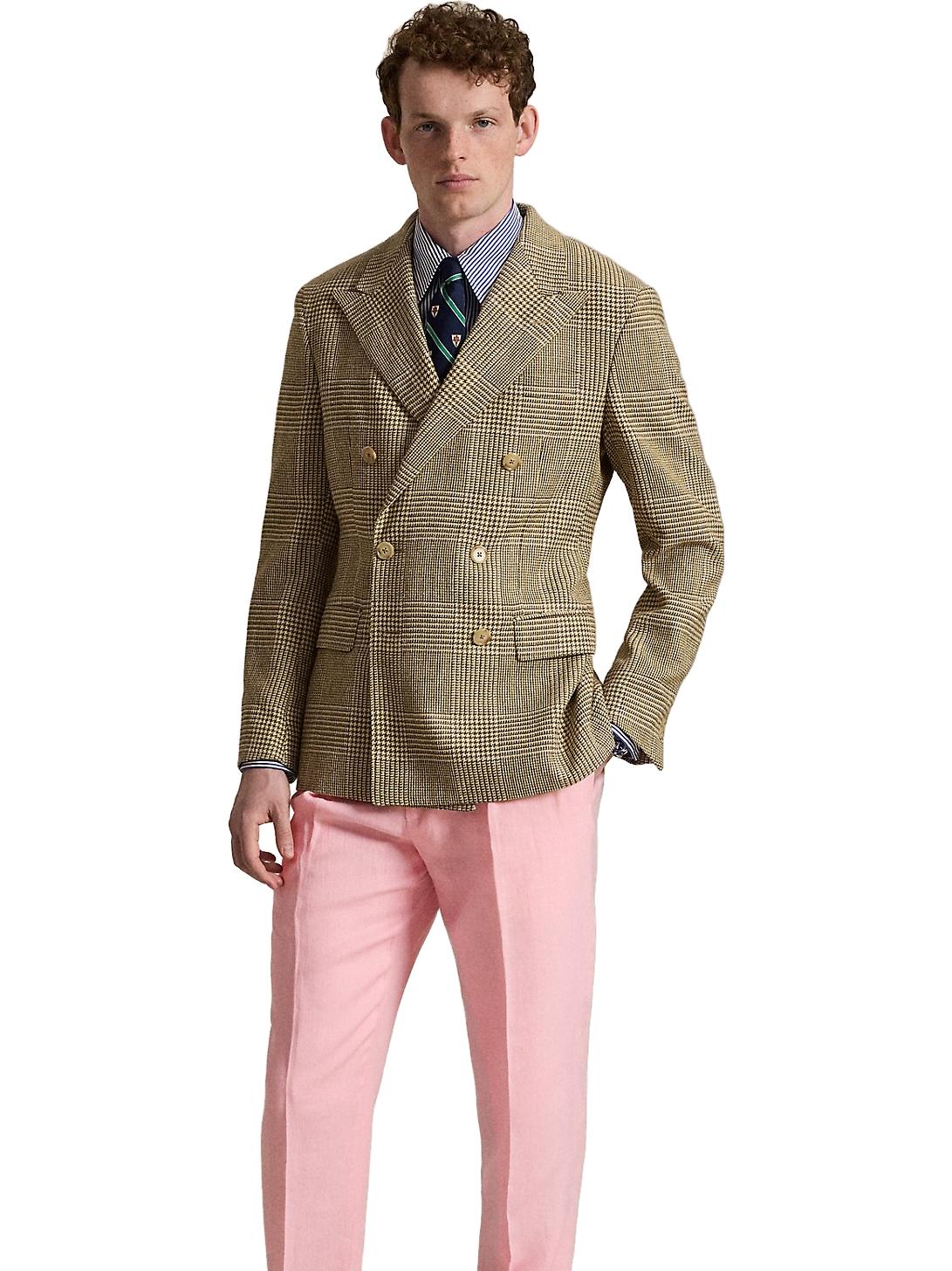 RALPH LAUREN Ralph Lauren Pleated Linen Trousers